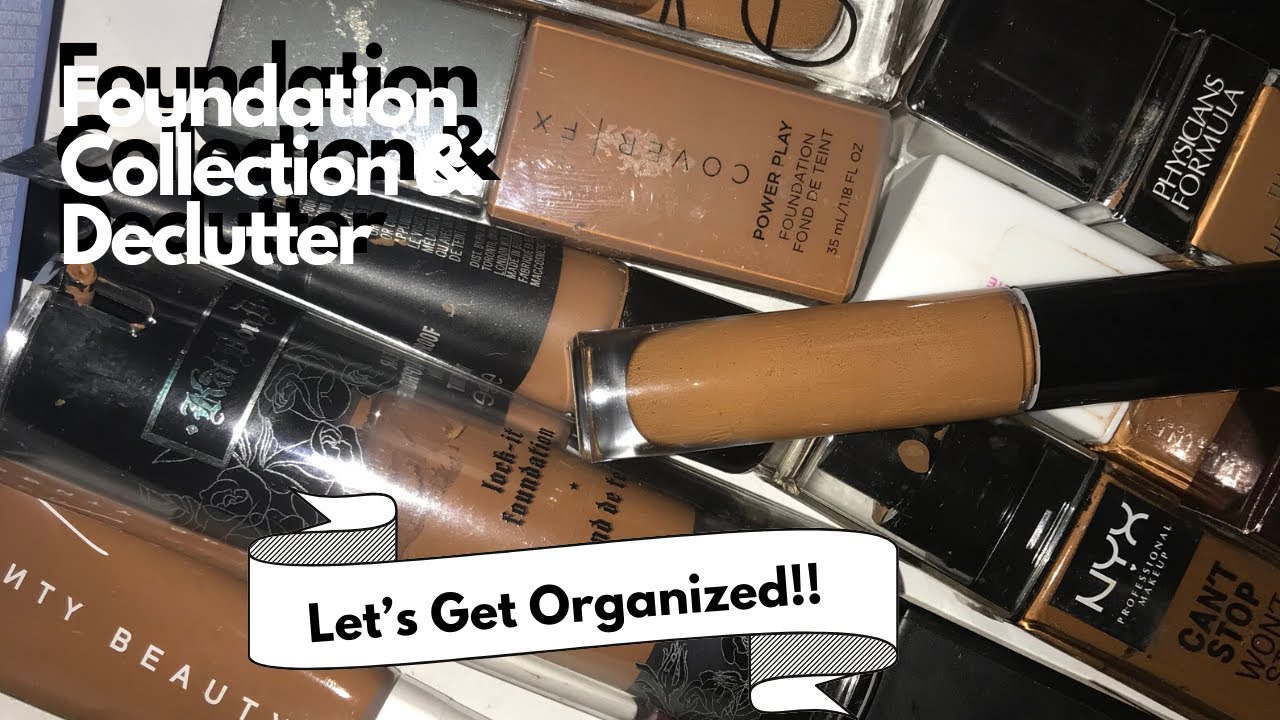 Foundation Declutter 2020 | #KaysWays - YouTube