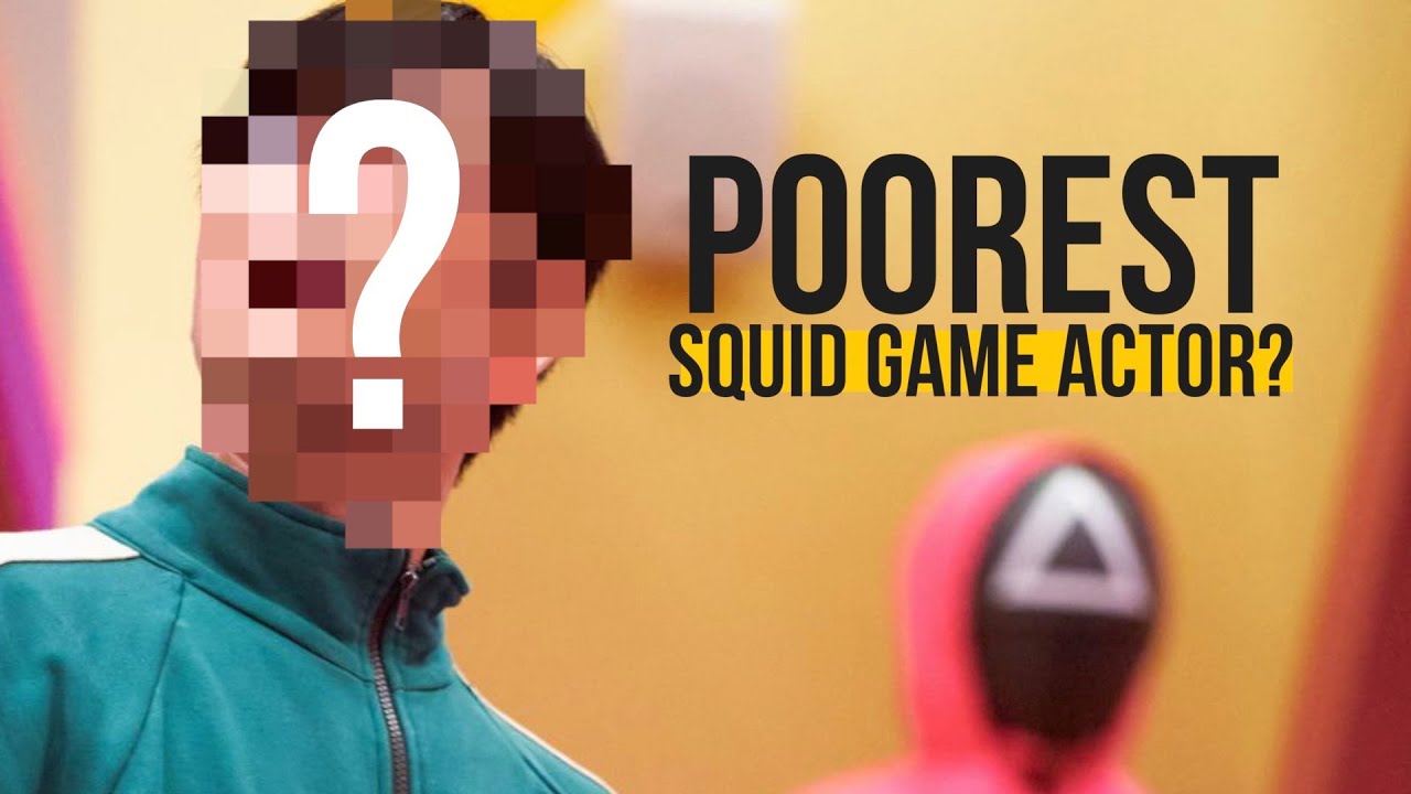 Who Is The POOREST Actor in SQUID GAME Cast? - YouTube
