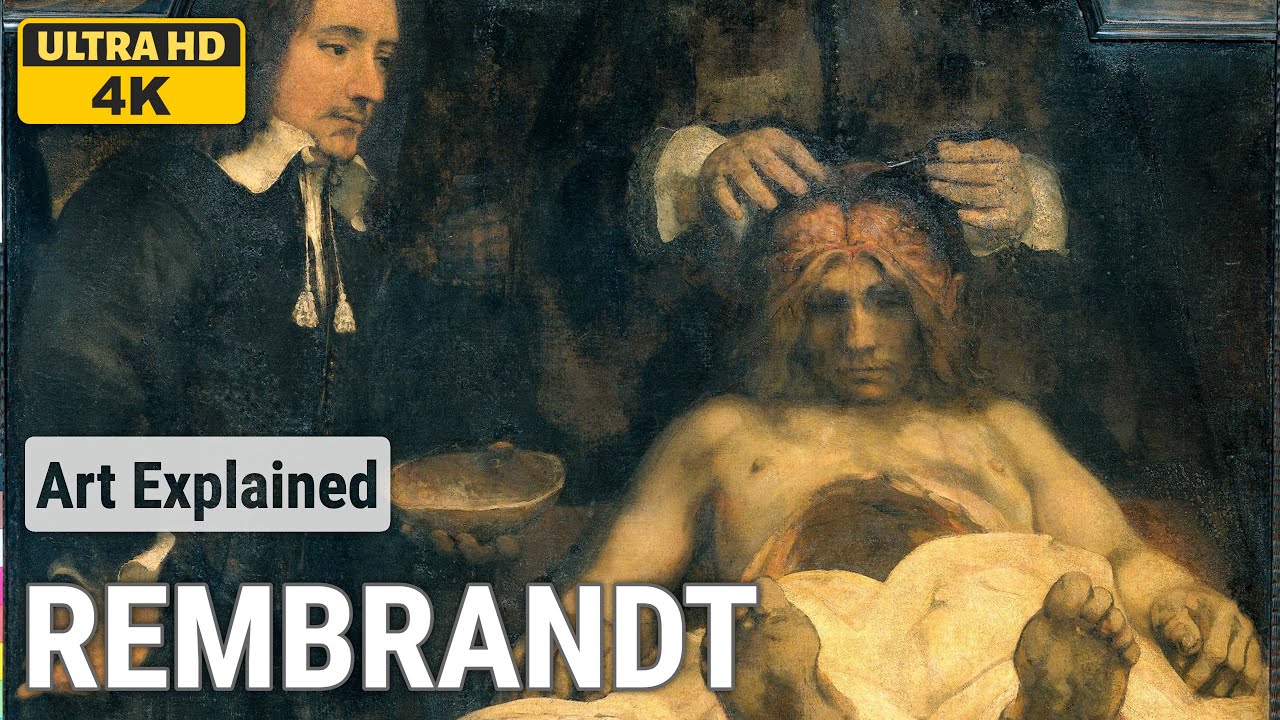 Rembrandt: A collection of 10 oil paintings with title and year, 1656 ...