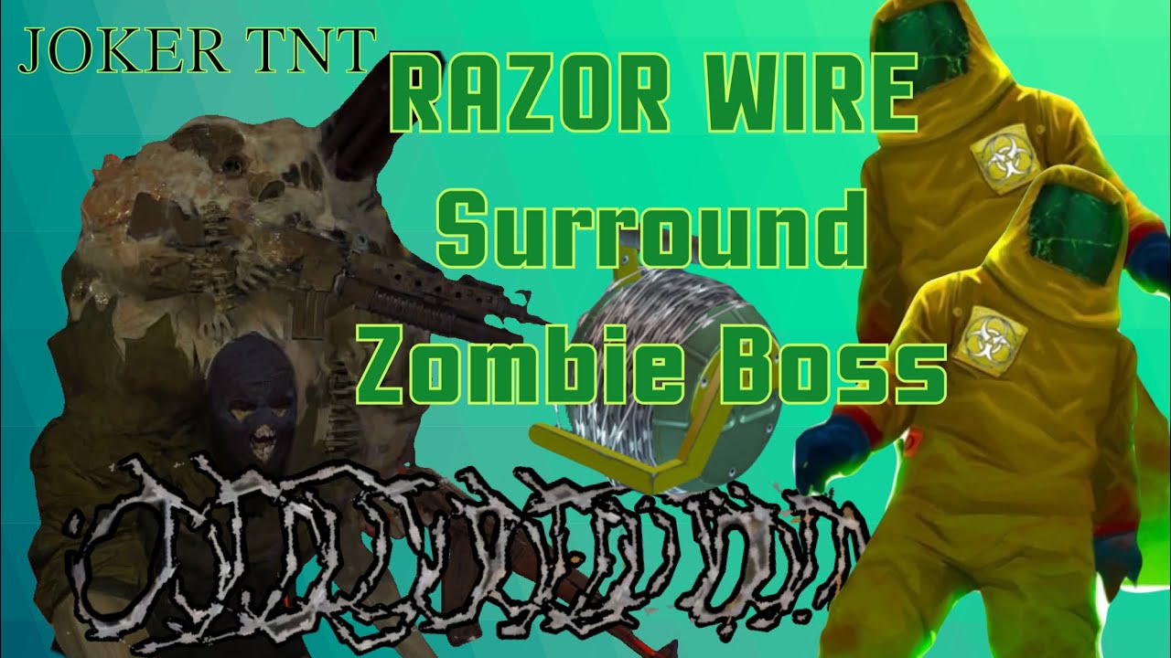 Tacticool｜RAZOR WIRE Surround Zombie Boss🧟‍♂️🎮#tacticool#tacticoolgame ...
