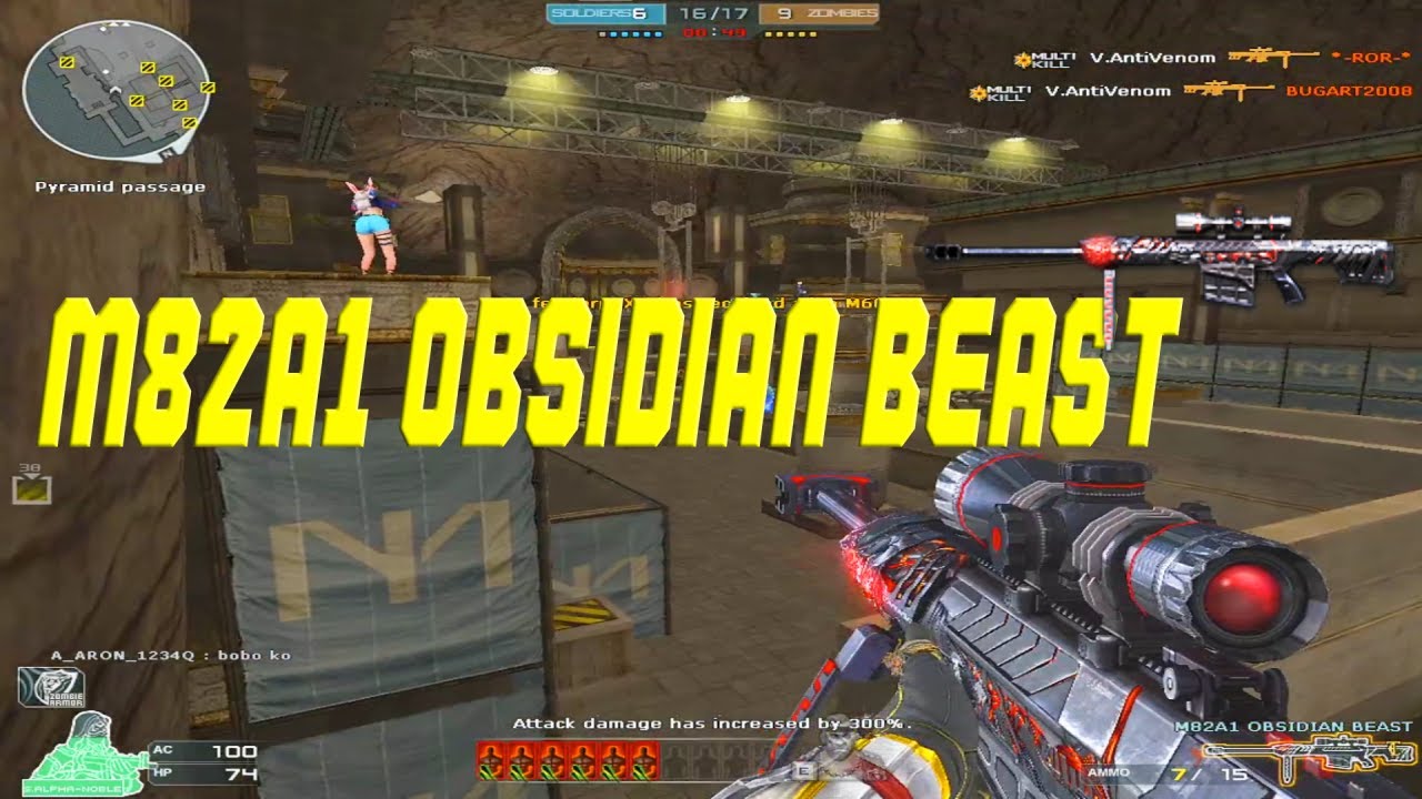 Crossfire PH: Barrett Obsidian Beast Gameplay - YouTube