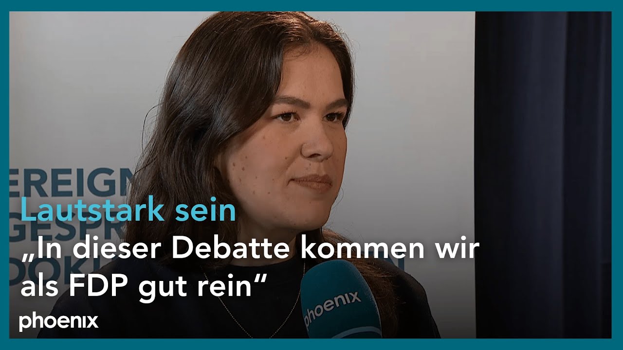 FDP-Parteitag: Franziska Brandmann (Bundesvorsitzende Junge Liberale ...