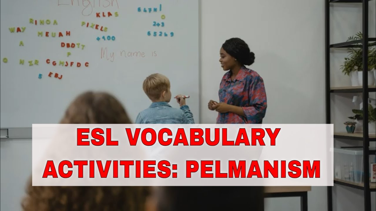 Fun Activities to Teach English Vocabulary: Pelmanism - YouTube