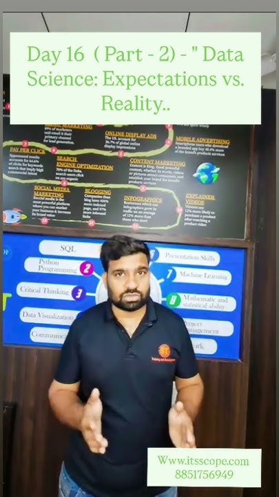 Day 16 (Part- 2) - Data Science: Expectations vs Reality.. - YouTube