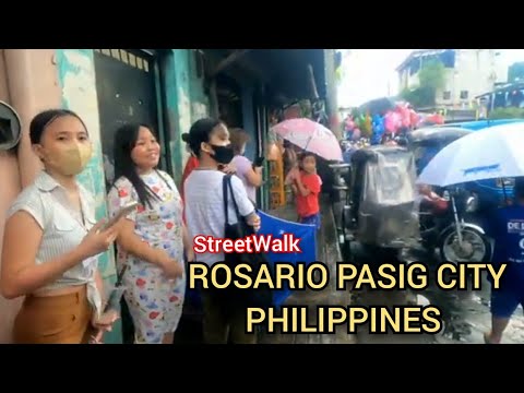 Back Alley Life in Rosario Pasig City Philippines #4k #citywalk # ...