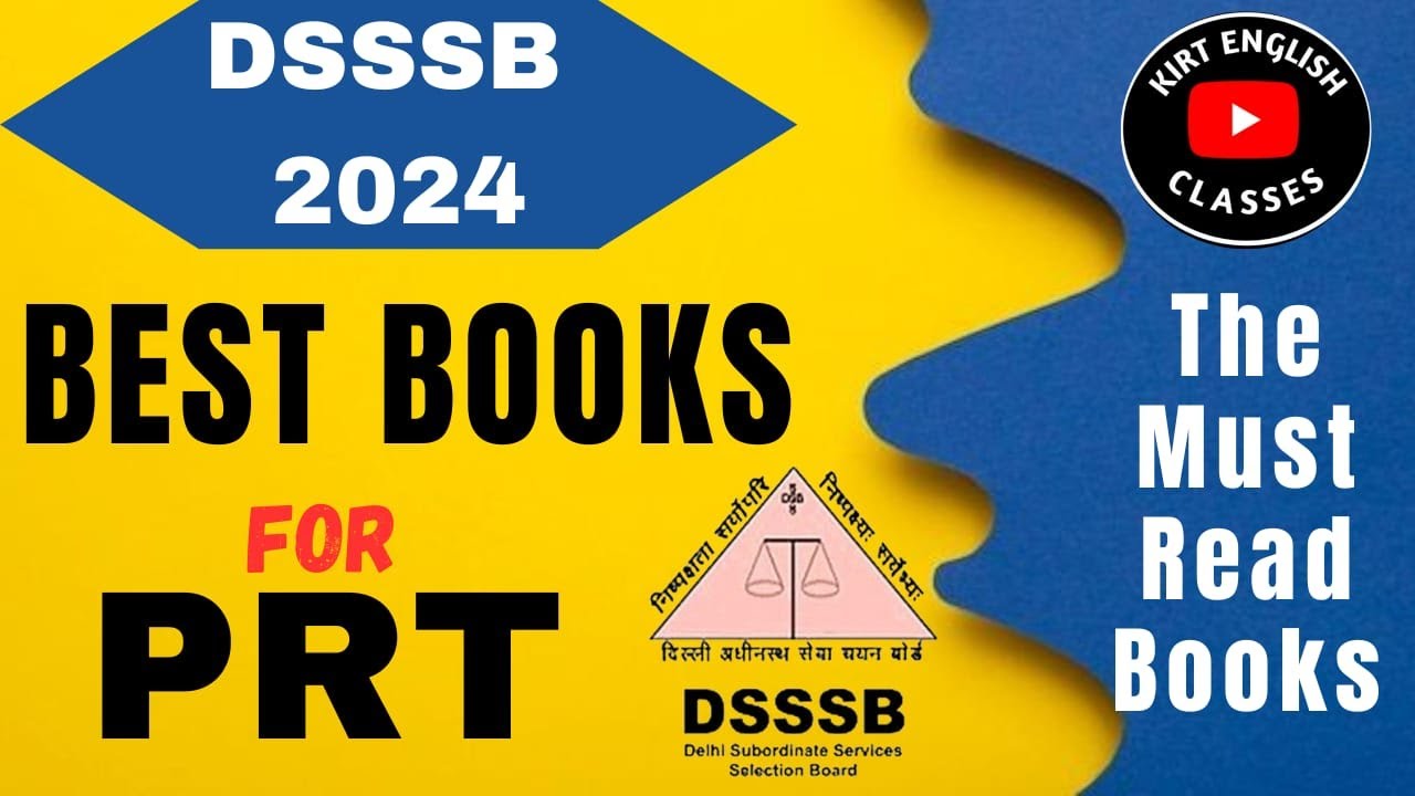 BEST BOOKS FOR PRT DSSSB | CHANDIGARH | EMRS, KVS, NVS - YouTube