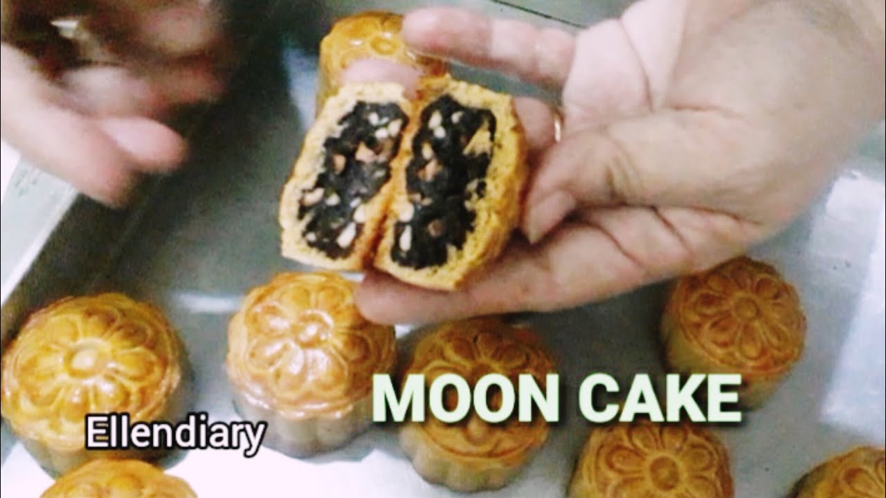 MOON CAKE CHOCOLATE, kue bulan coklat @ellendiary9139 - YouTube