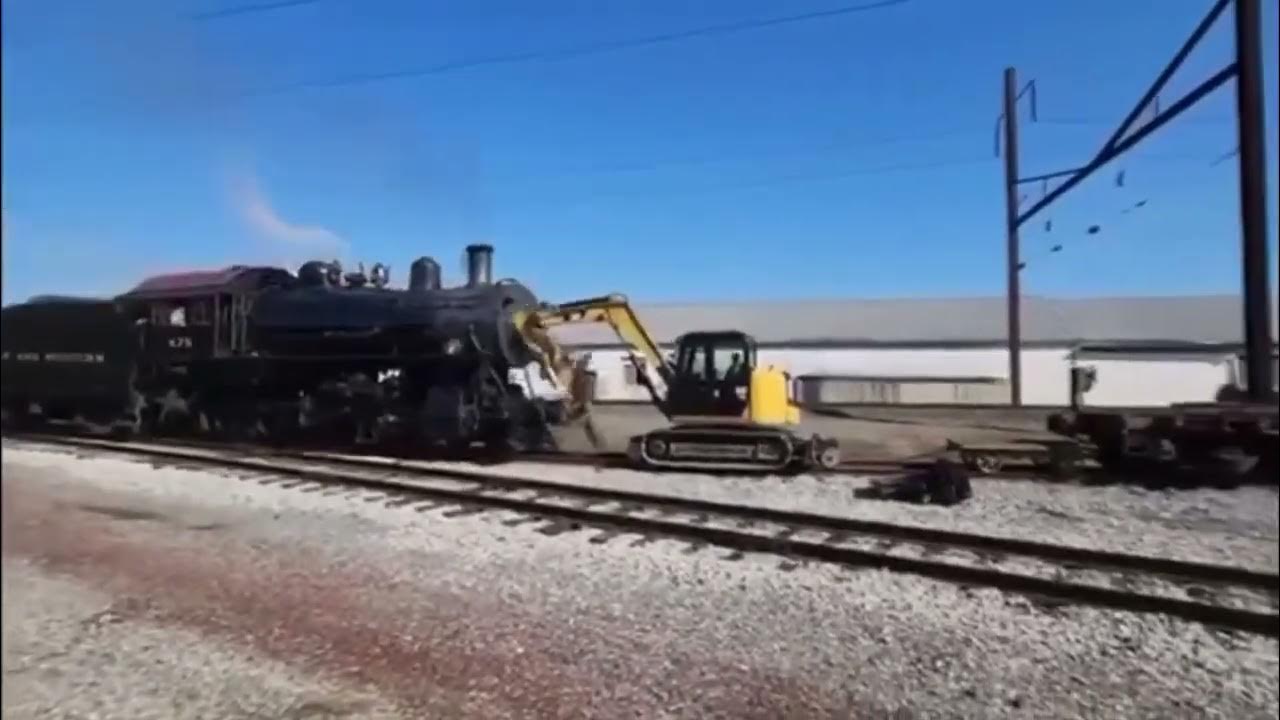 N&W 475 crash - YouTube