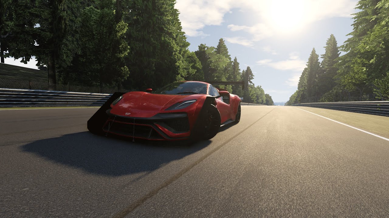 BeamNG.drive - Civetta Scintilla Lucifer Nordschleife Full Lap - YouTube