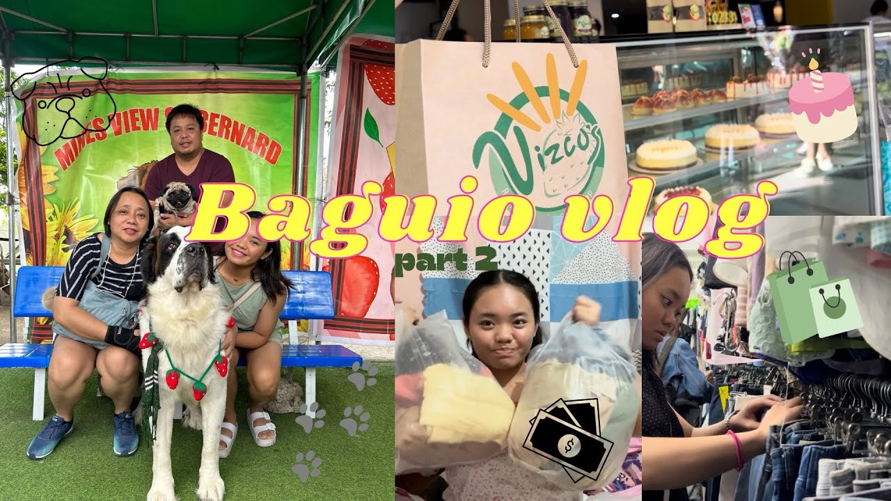 BAGUIO VLOG part 2! - YouTube