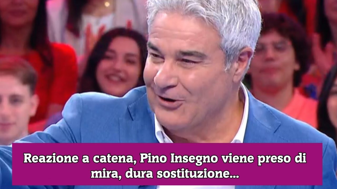 Reazione A Catena Pino Insegno Viene Preso Di Mira Dura Sostituzione