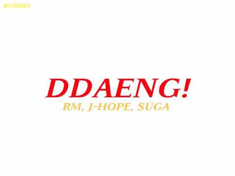 BTS (RM, J-HOPE, SUGA) - 땡 DDAENG (INDO LIRIK)