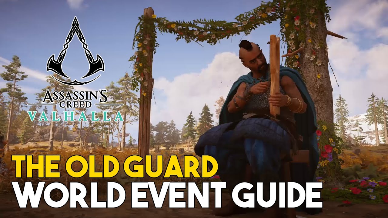 Assassins Creed Valhalla The Old Guard World Event Guide - YouTube