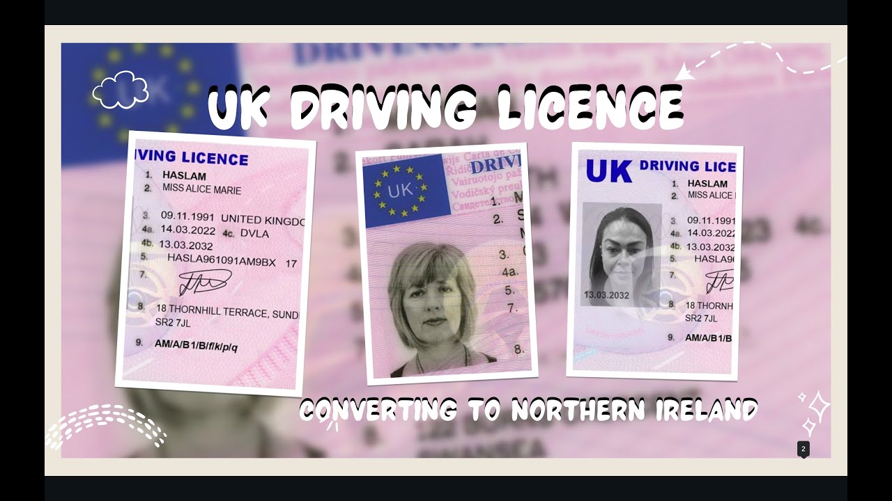 How to change/transfer Uk licence to irish when moved back to northern ...