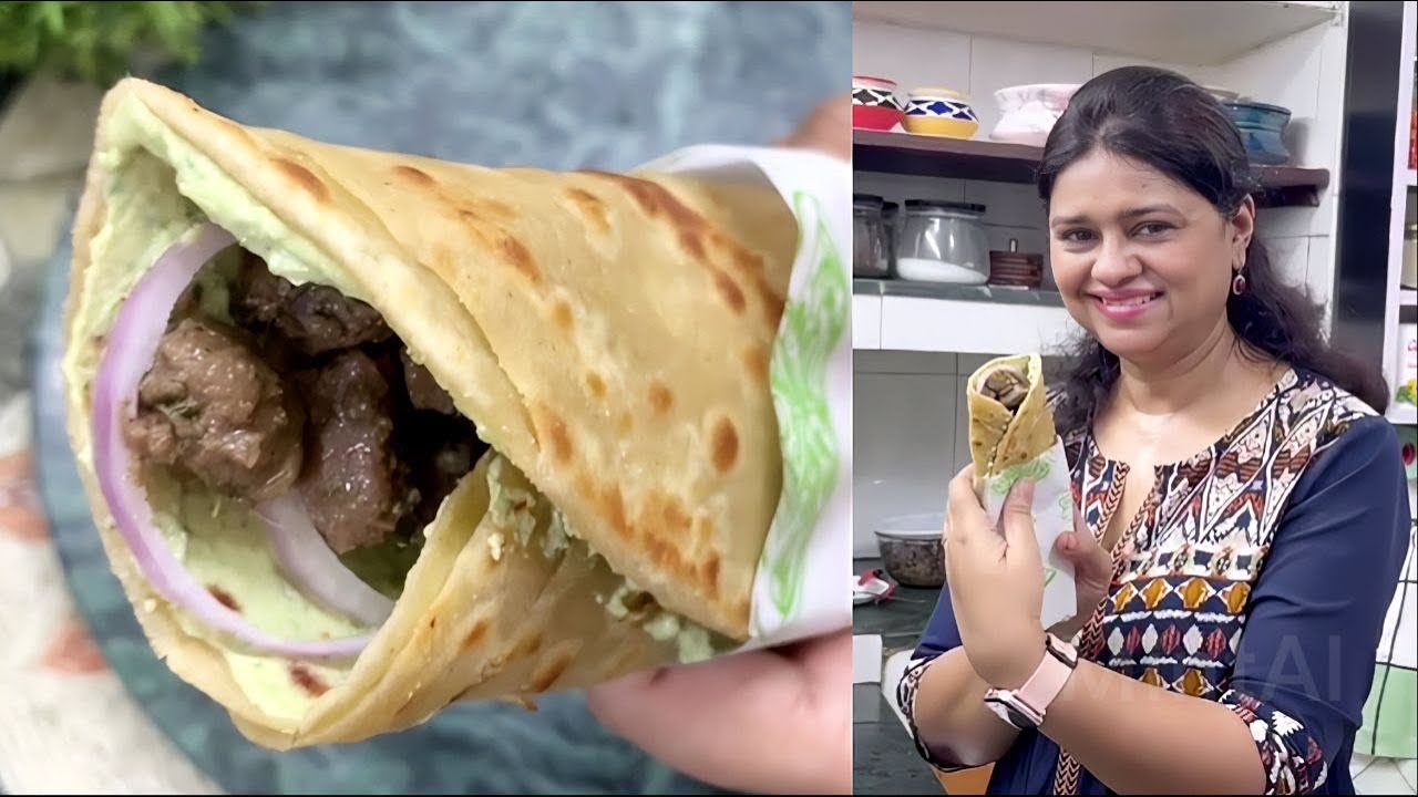 नमकीन बोटी रोल/ Namkeen Boti Roll / Roll /Namkeen Boti / Breakfast ...