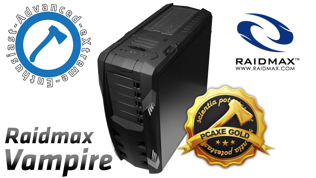 Raidmax Vampire - Recenzija [PCAXE.COM] - YouTube