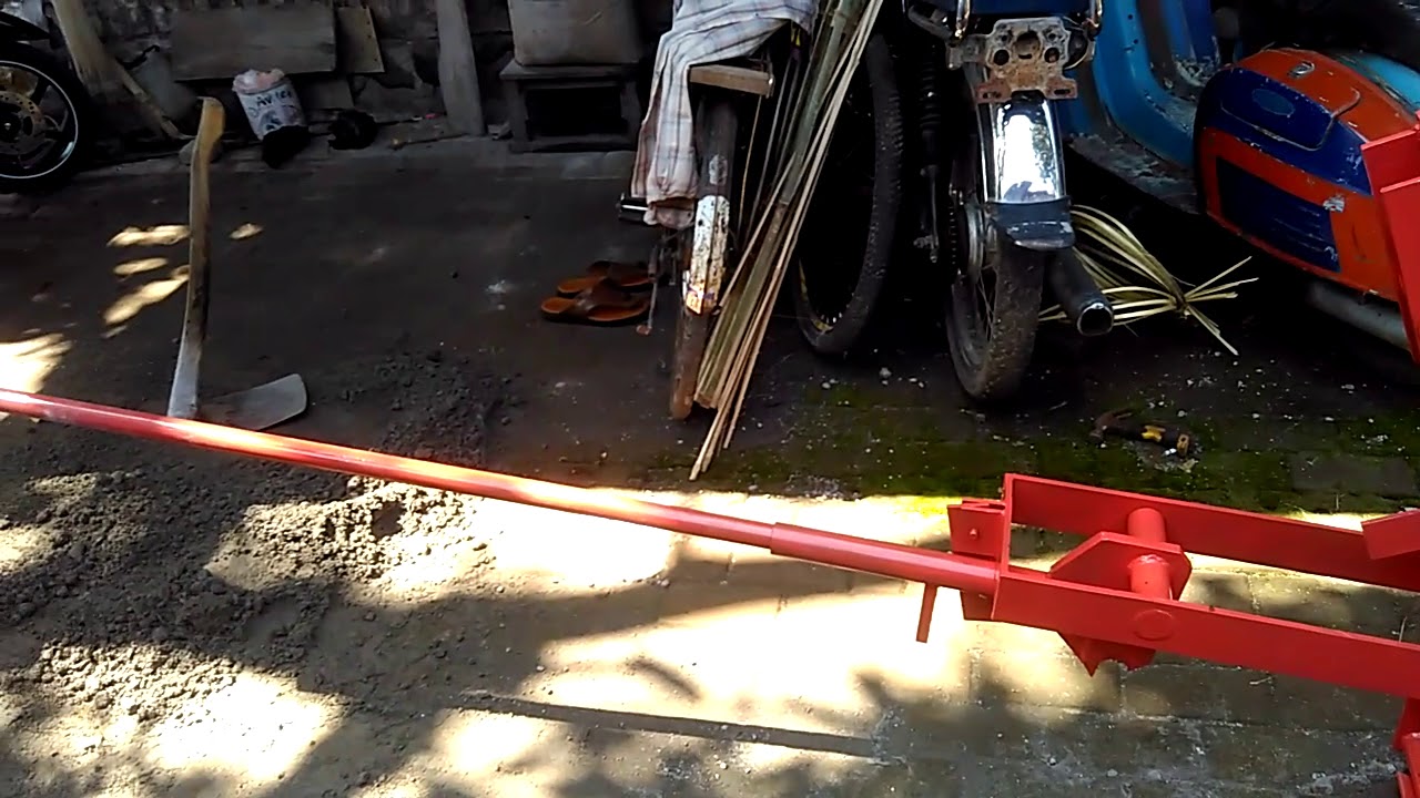Uji coba Press batako genjot murah...hasil maximal - YouTube