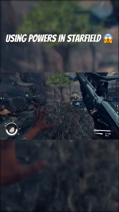 Using Powers In Starfield For The First Time 😱 #shorts #starfield - YouTube