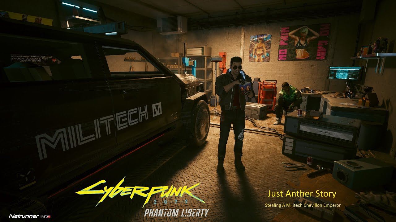 Cyberpunk 2077 Phantom Liberty: Just Anther Story - Militech Chevillon ...