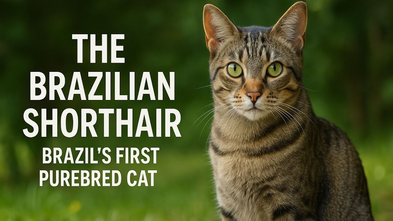 The Brazilian Shorthair | Brazil’s First Purebred Cat - YouTube