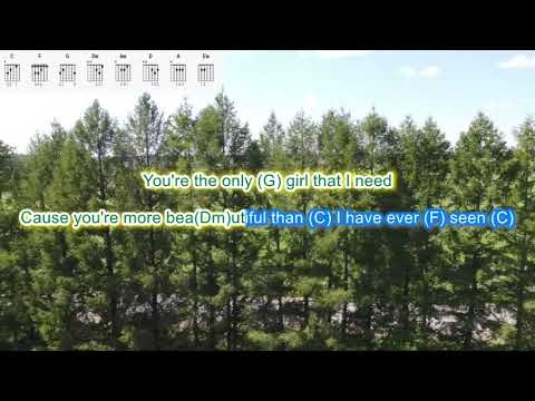 Evergreen by Westlife play along with scrolling guitar chords and lyrics