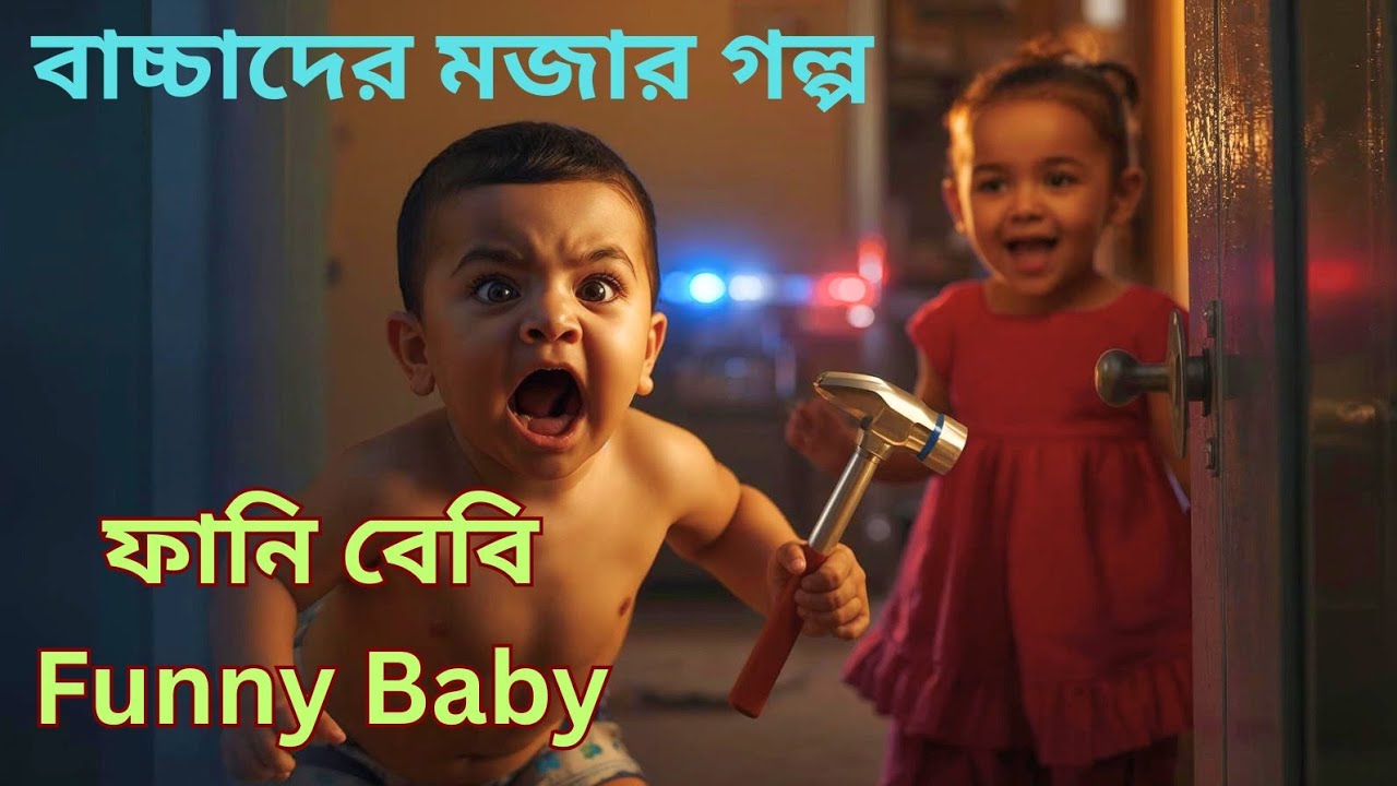 Baby Drama শুরু! পুলিশ আসছে 🚨 | Funny Baby Story | 11 Month Old Baby ...