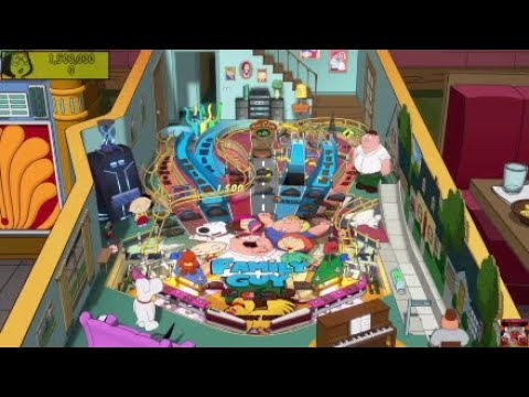 Pinball FX3-balls of steel-family guy table - YouTube