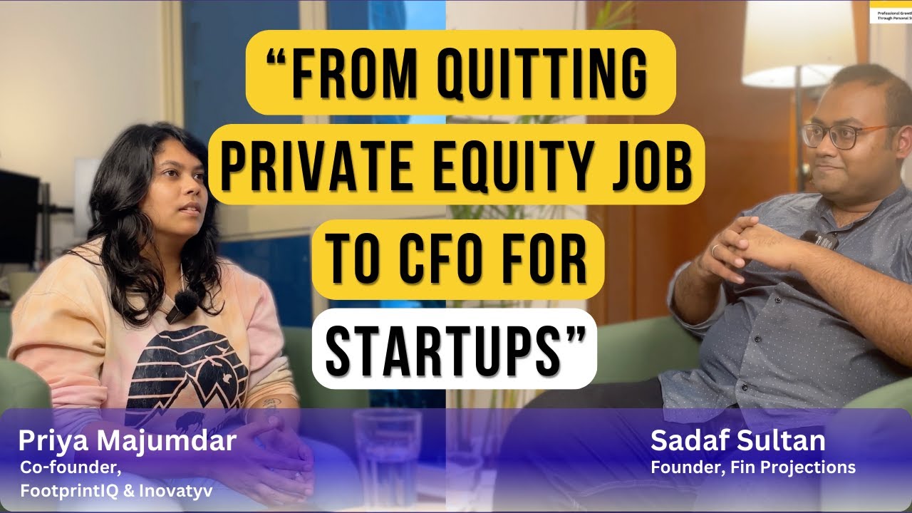 Startup Finance 101 | ex- Goldman Sachs | Ft. Sadaf Sultan ...
