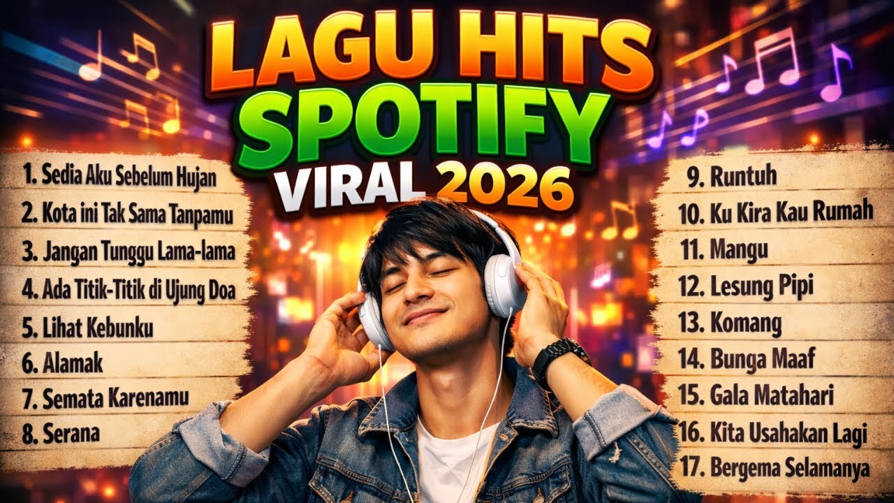 Top Hits Musik Spotify 2026 | Musik Hits Pop Indonesia Full Album NO ...