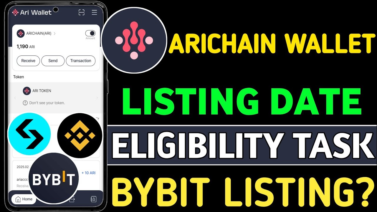 Ari Wallet Listing Date || Ari Wallet Airdrop New Update || Ari Wallet ...