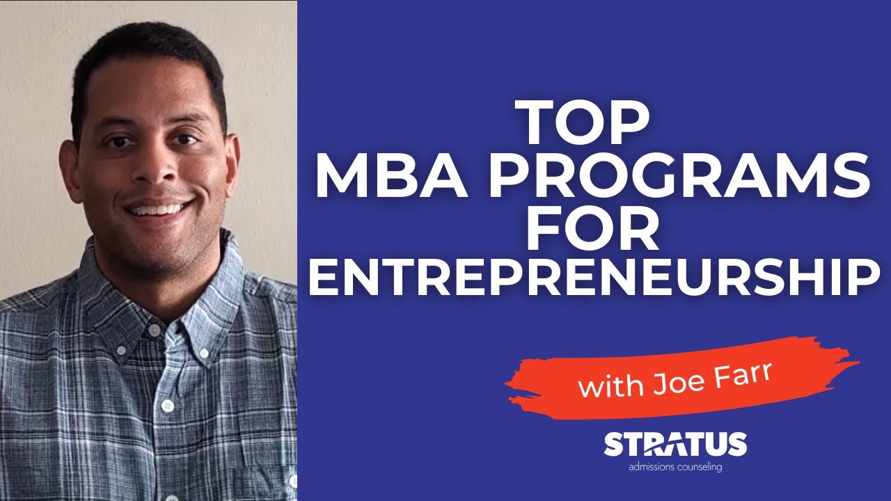 What Are The BEST MBA Programs for Entrepreneurship? - YouTube