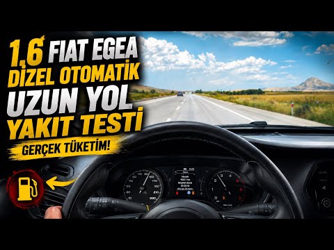 Fiat Egea 1.6 Dizel Otomatik Yakıt Testi | 1 Depo ile Kaç KM Gidiyor?