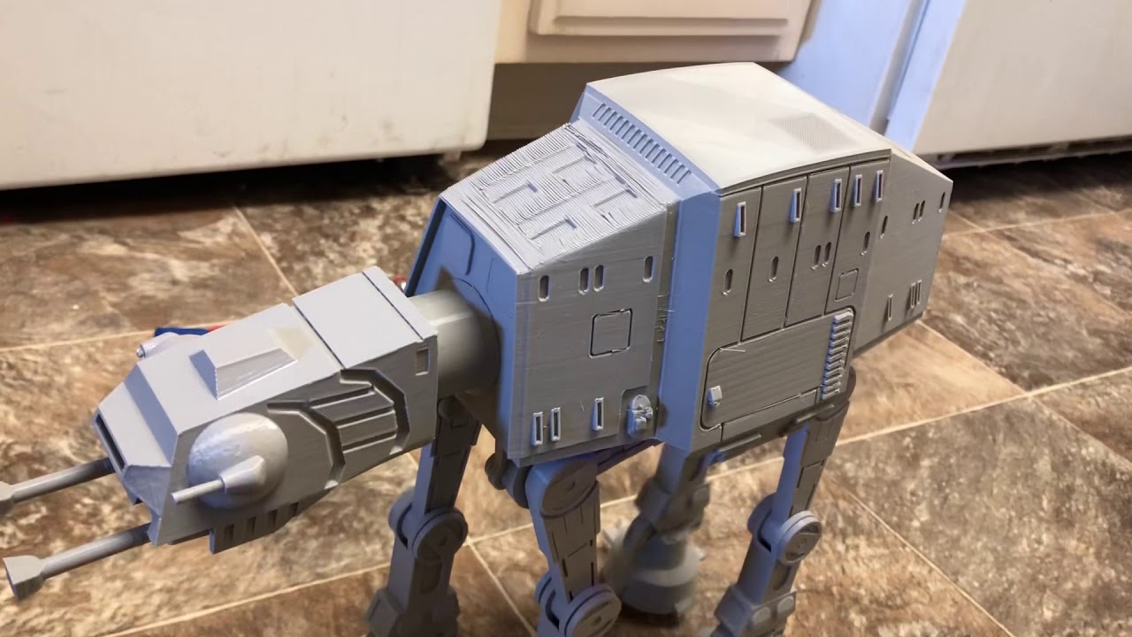 Motorized Walking ATAT - YouTube