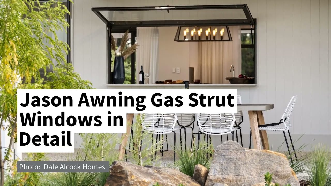 Awning Gas Strut Windows - YouTube