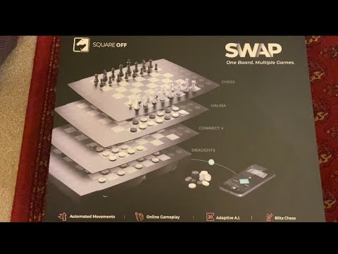 Unboxing the world’s smartest chessboard ♟️! Square off swap! - YouTube