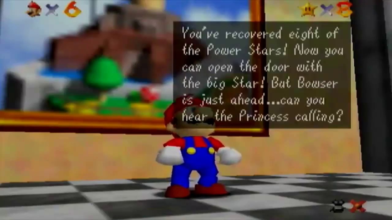 Super Mario 64 Part 2: Opening Doors! | GiantGrotle - YouTube
