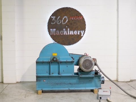 JACOBSON 50 HP HAMMERMILL - YouTube