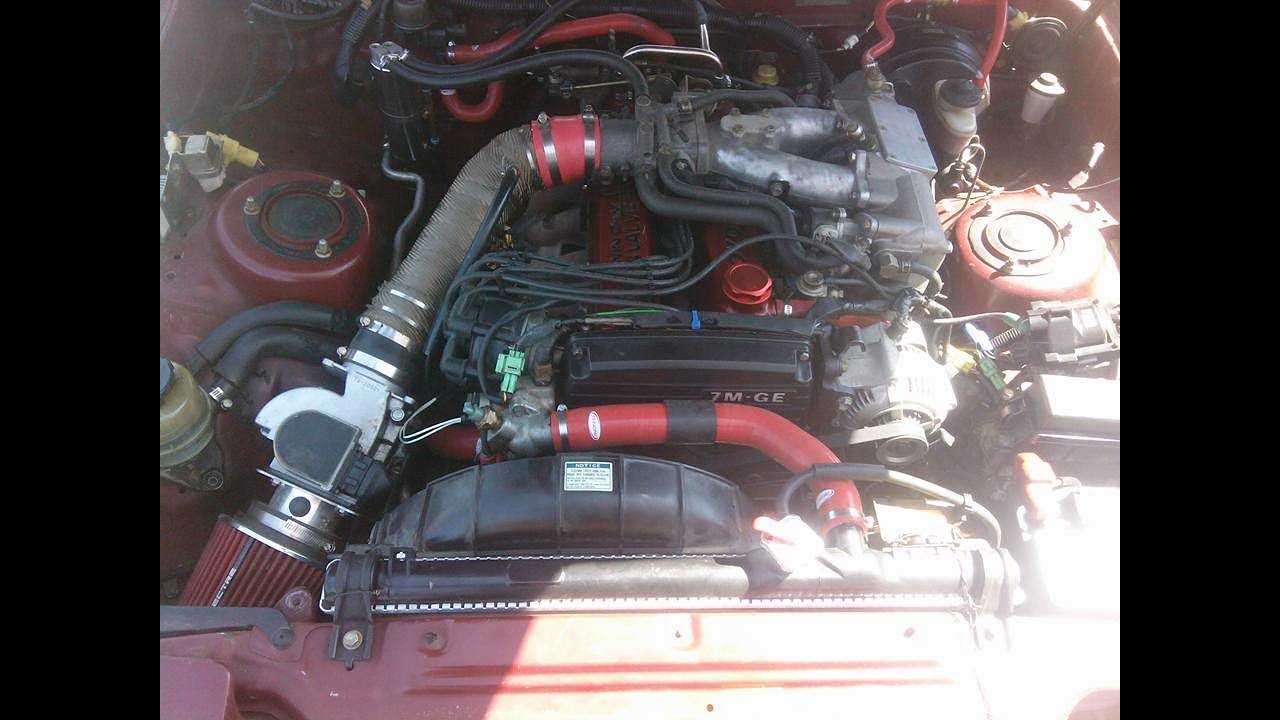 7mge head gasket replacement part 1- Teardown - YouTube