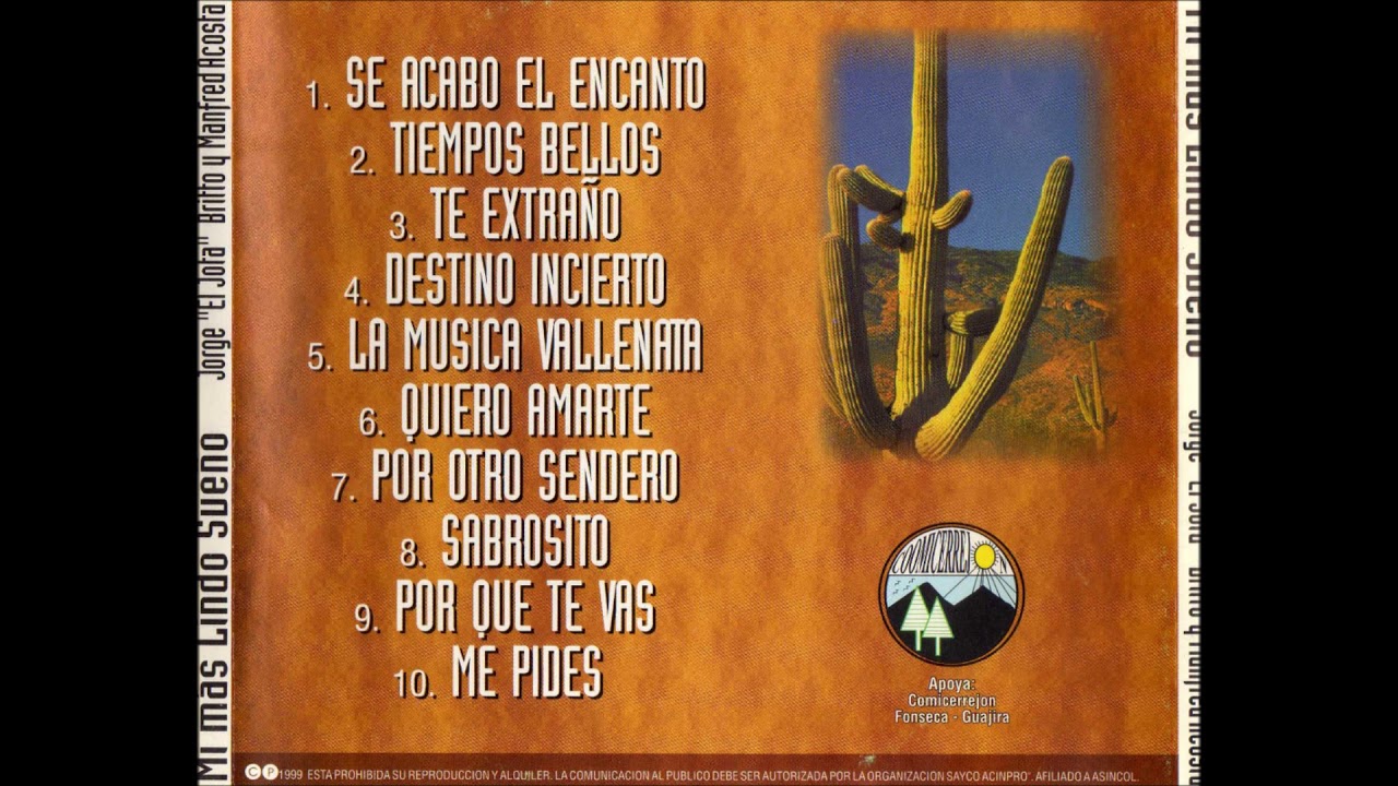 TE EXTRAÑO - JORGE "EL JOTA" BRITTO - YouTube