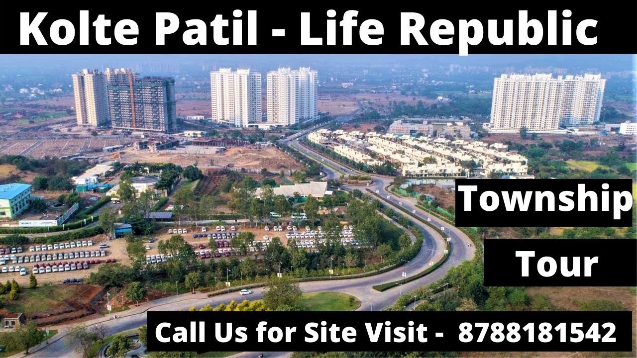 Kolte Patil Life Republic Township Hinjewadi | Complete Tour | Call Us For Site Visit ...