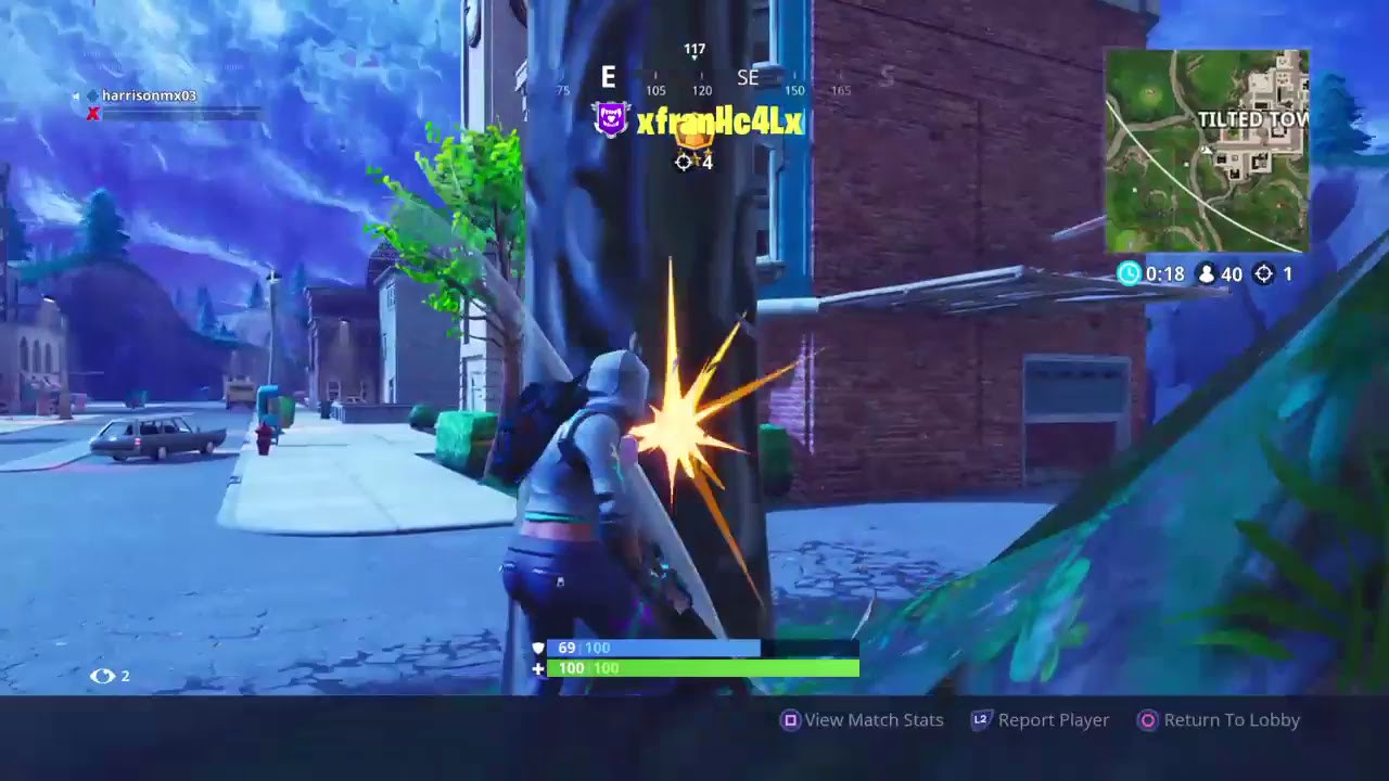 Fortnight worst player blitz gameplay - YouTube
