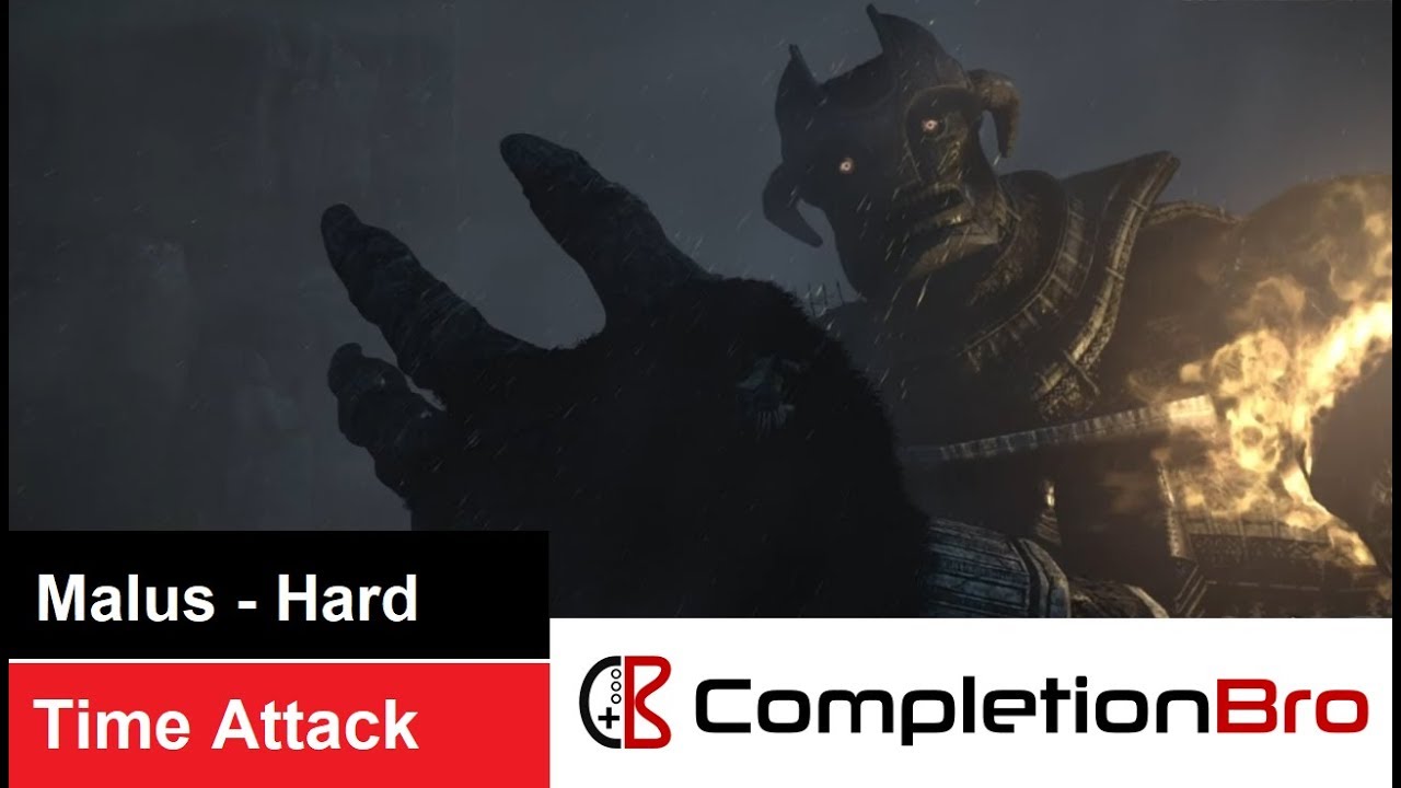 Malus Hard - Time Attack - Shadow of the Colossus - Boss 16 - YouTube
