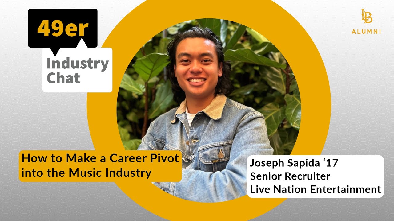 How to Make a Career Pivot into the Music Industry with Joseph Sapida ...