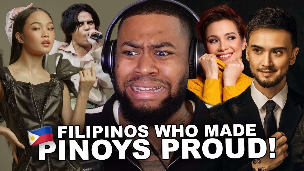 FILIPINOS Who Made PINOYS PROUD! 🇵🇭 (Reaction) - YouTube