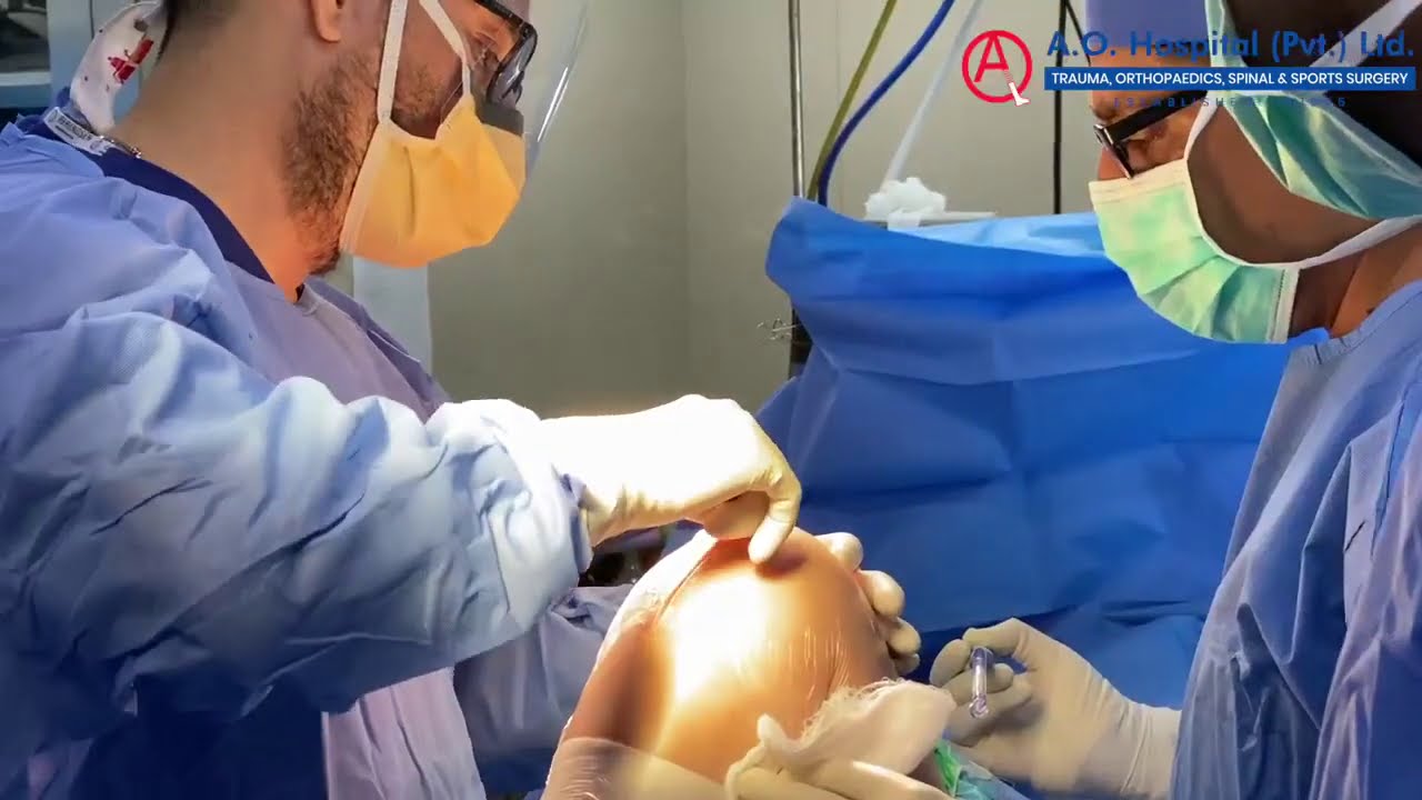TOTAL KNEE REPLACEMENT BY DR.UMER BUTT - YouTube