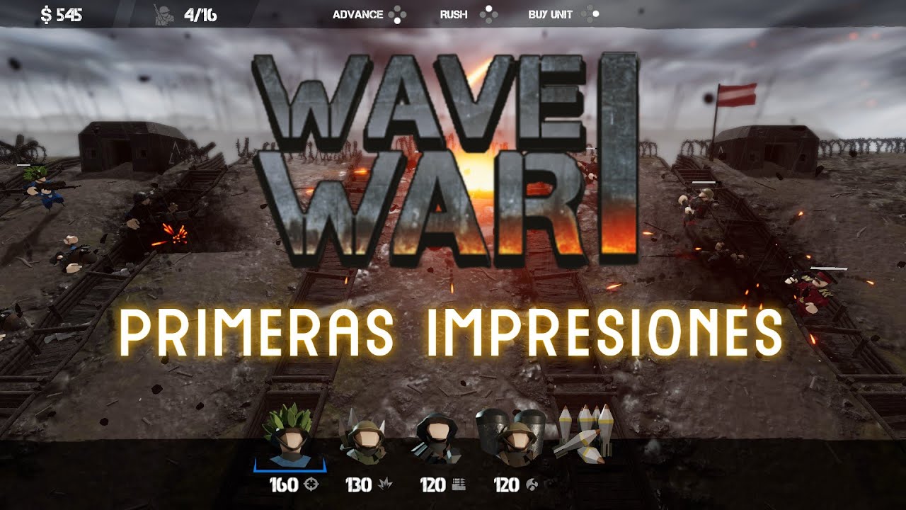 WAVE WAR ONE | Gameplay Directo en Español | Primeras Impresiones ...