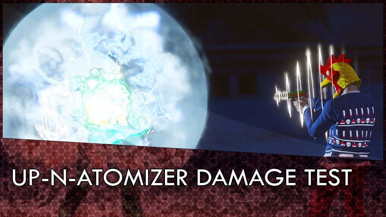 GTA Online: Up-N-Atomizer Damage and Range Test - YouTube