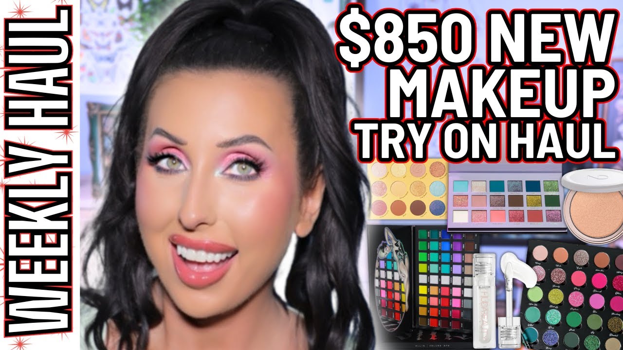 Weekly Beauty Haul | Natasha Denona, Sephora, Huda, Saie, Unearthly ...