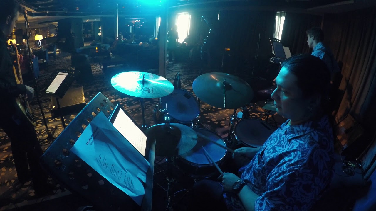 Playing one of my compositions in the Blue Room Brisbane Australia ...