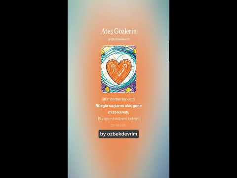 🔥ATEŞ GÖZLERİN 🔥Bazı bakışlar vardır, bir an sürer ama izi yıllarca kalır…
